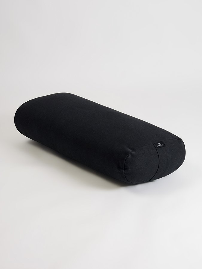 Rectangular Lightweight Bolster, black | poleware.ch